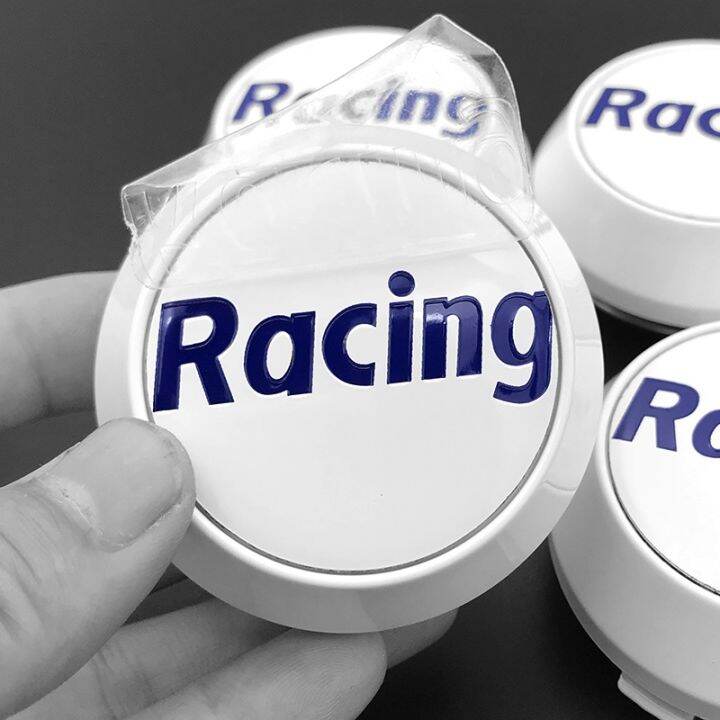 Auto parts (4PCS) 60mm Car Sport Rim Hub Cap Racing Wheel Cap Enkei ...