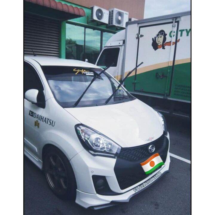 Myvi Icon Se Rear & Front Gear up (PU) Skirt Complete Set - Complete ...