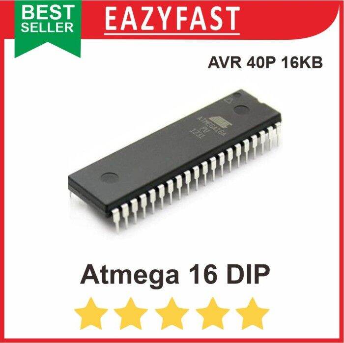 IC Atmel Atmega AT Mega 16 DIP Atmega16 Chip AVR Micro Controller uC | Lazada Indonesia