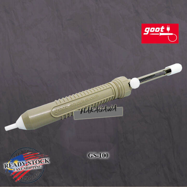 GOOT DESOLDERING PUMP SOLDER SUCKER GS-100 | Lazada