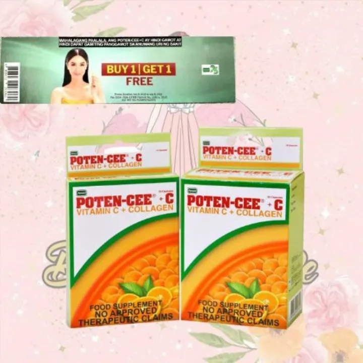 【Fast delivery】Poten-Cee Collagen Buy 1 Take 1 | Lazada PH