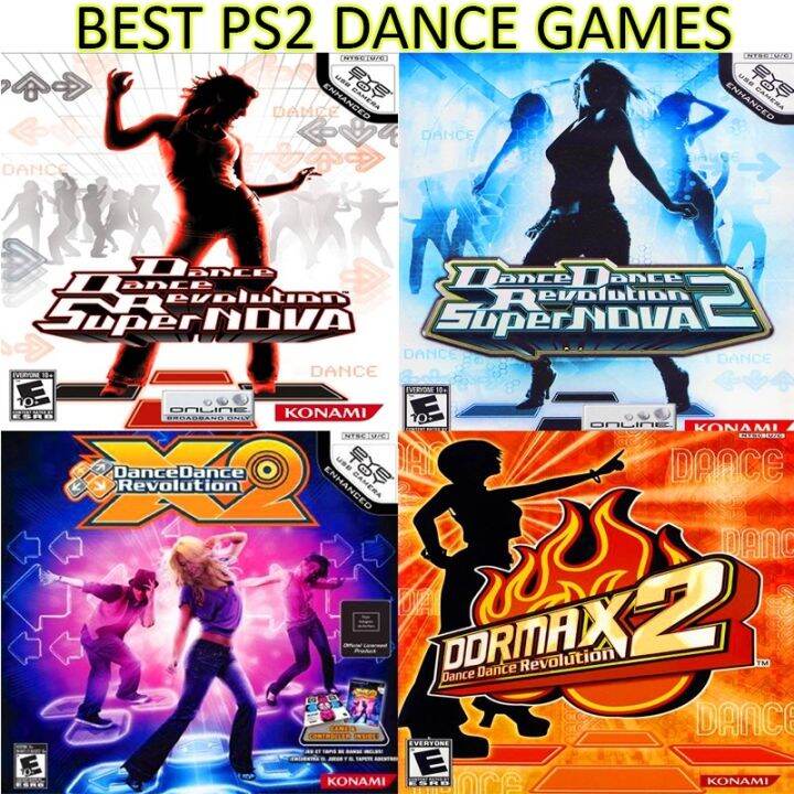 Hot qtgg09 Dance Dance Revolution PS2 Playstation 2 /Games PS1/PS2/PS3 ...