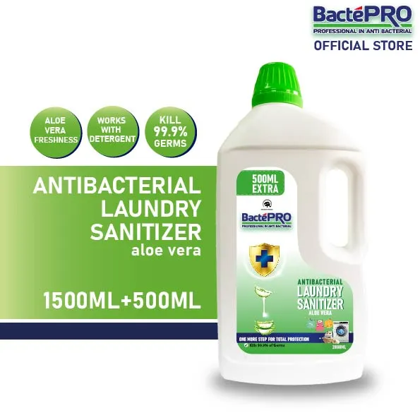 Bactepro Laundry Sanitizer Liquid 2000ml x 6 bottles VALUE PACK | Lazada
