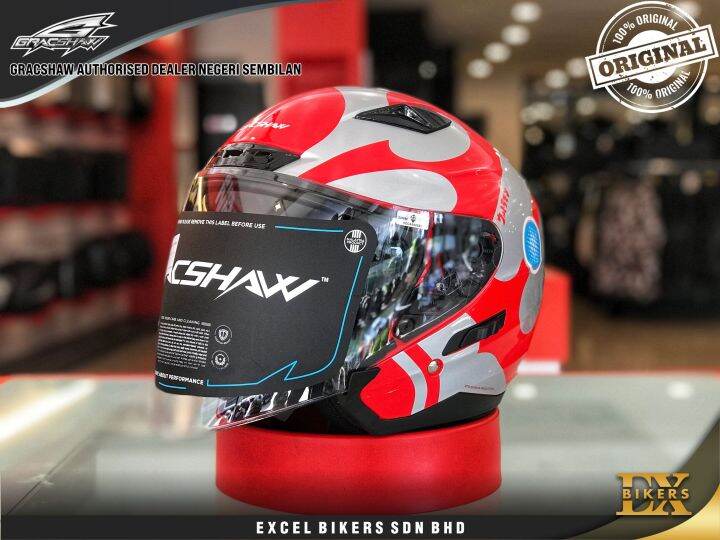 LIMITED EDITION GRACSHAW HELMET GENNEX G535 ULTRAMAN /OPEN FACE HELMET ...