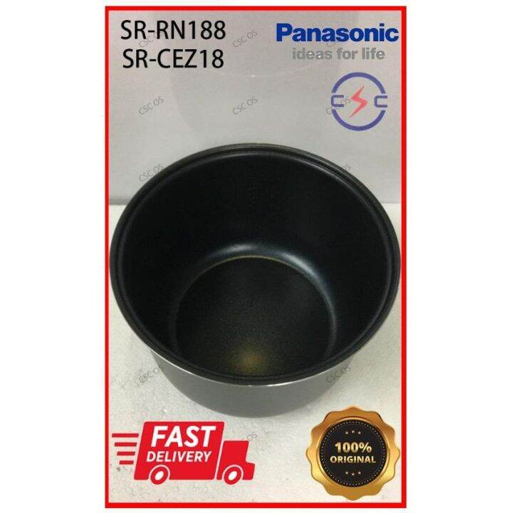 PANASONIC RICE COOKER ORGINAL INNER POT ** SR-RN188 & SR-CEZ18** PERIUK ...