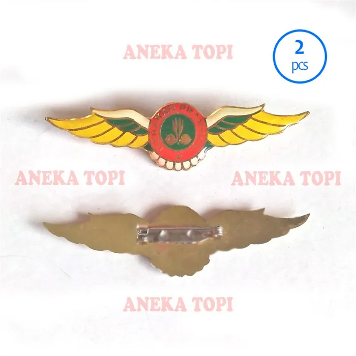 Lencana Gerakan Pramuka Warna Kuning Pin Wing Atribut Pramuka Murah ...