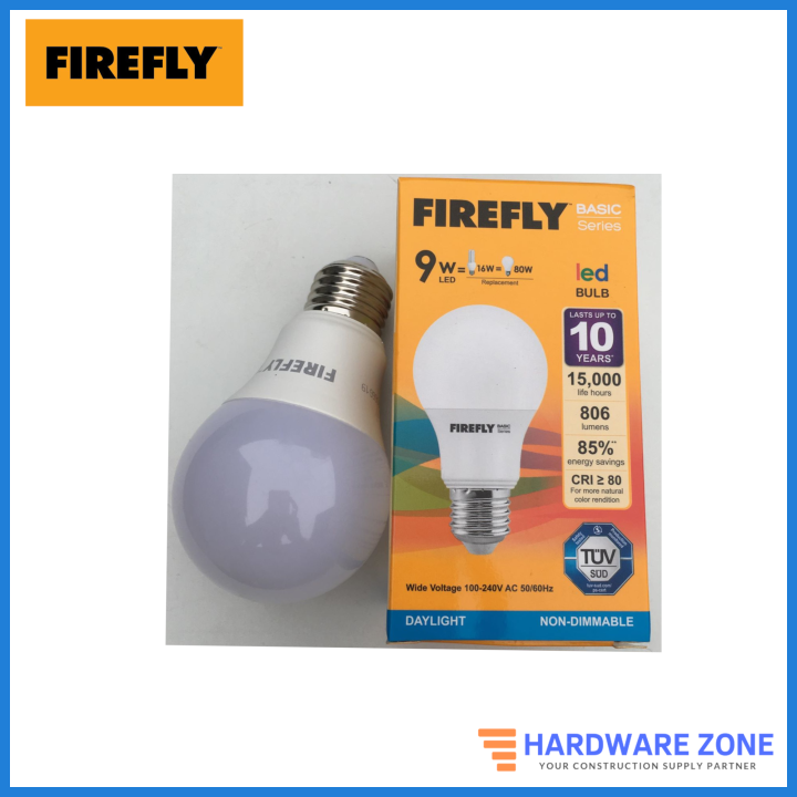Firefly LED Bulb Daylight 9W | Lazada PH