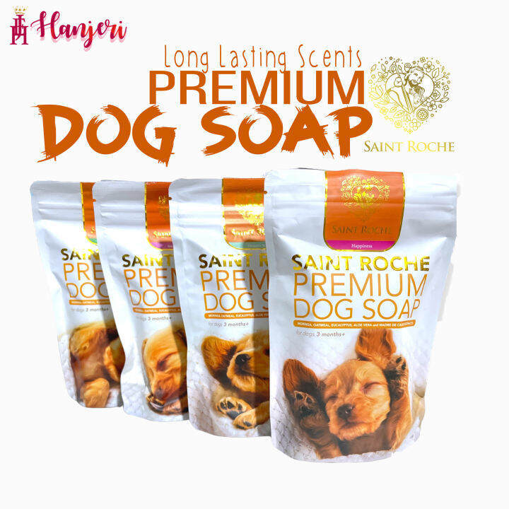 Saint Roche Premium Dog Soap 135g Long Lasting scent Heaven scents ...