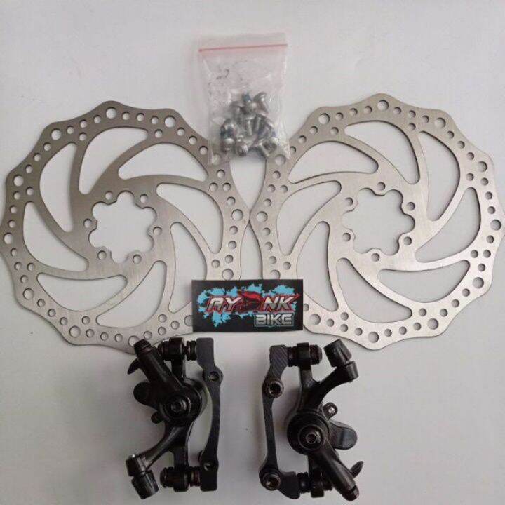 Kaliver rem SEPEDA mekanik six bold 160mm murah berkualitas | Lazada ...