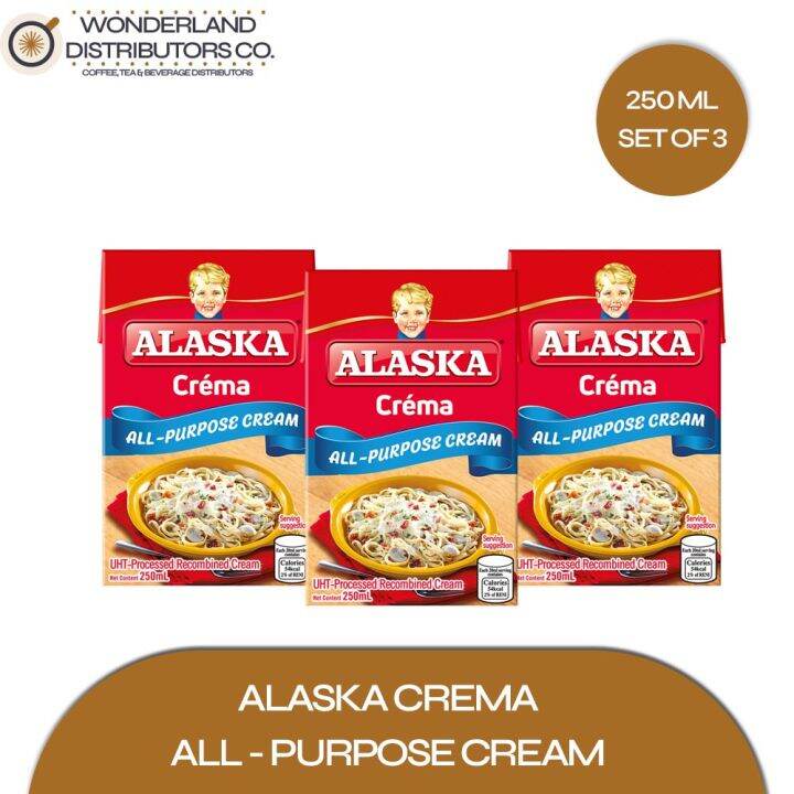 Alaska Crema All-Purpose Cream 250ml Set of 3 | Lazada PH