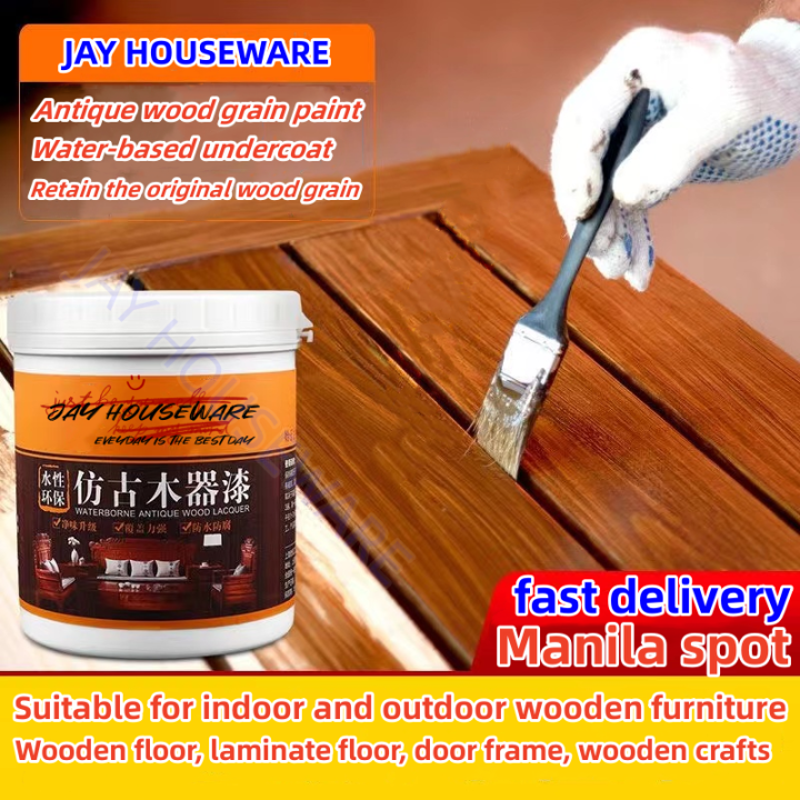 Waterborne paint wood paint, wood grain paint waterproof wood paint ...
