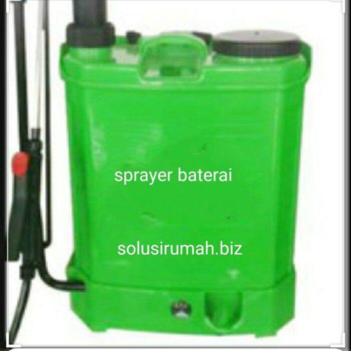 SPRAYER Tani pertanian ELEKTRIK 2 IN 18L or 16L spray mesin baterai aki ...