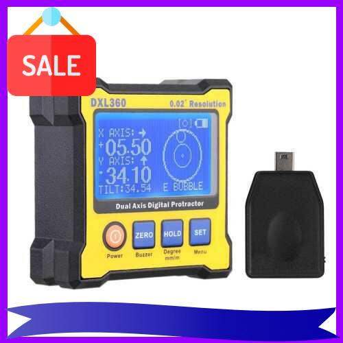 DXL360 Dual Axis Digital Angle Protractor High-precision Dual-axis ...