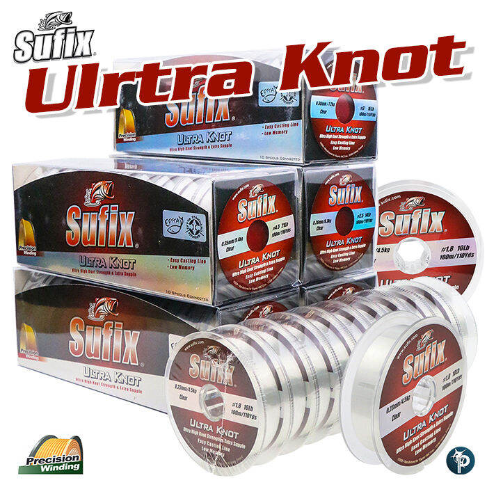 สายเอ็น Sufix Ultra Knot Precision Winding | Lazada.co.th