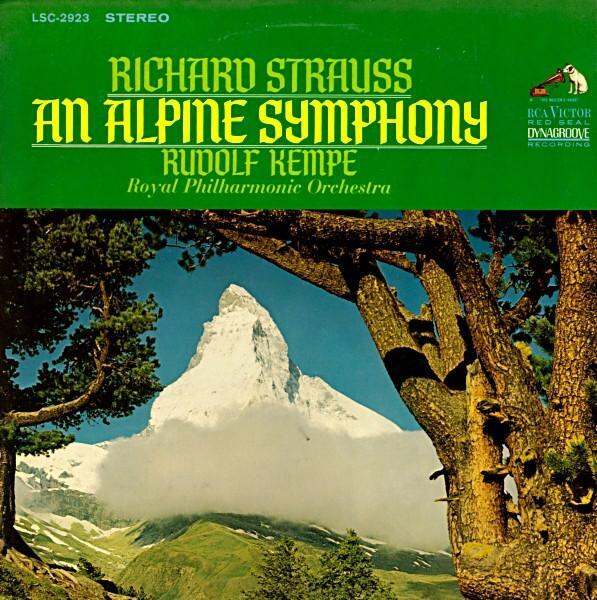Rudolf Kempe • Royal Philharmonic Orchestra* / Strauss* ‎– An Alpine Symphony LP Record Vinyl ...