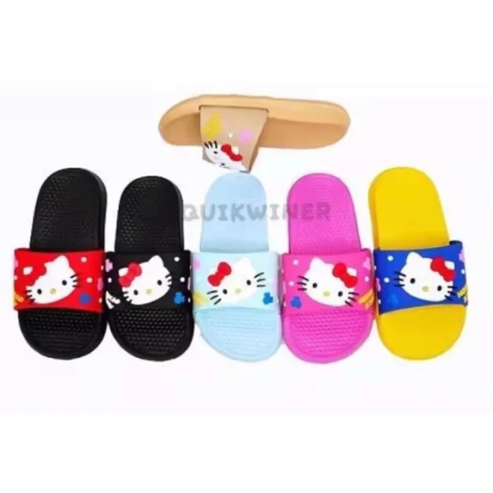 Hello kitty Slides for kids SMALL-COD availble 09-10m | Lazada PH