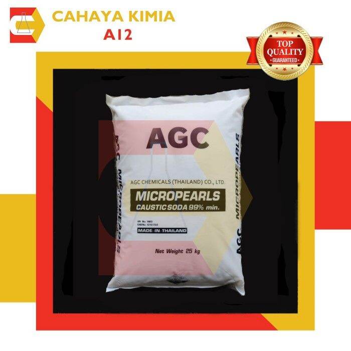 CAUSTIC SODA MICROPEARL (SODA API / NAOH) 99% EX AGC 1 ZAK (25 KG) - MAGICSTORE9 | Lazada Indonesia