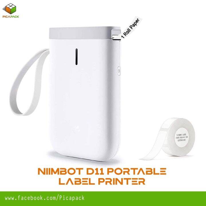 Niimbot D11 Portable Label Printer label maker tape Nimbot d11 d110 thermal printer sticker ...