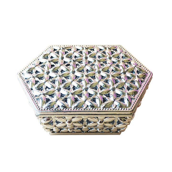 🔥🔥🔥Crystalwave Plastic Treasure Trinket Box Hexagonal Candy Box ...