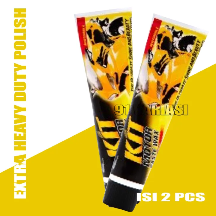 2 BUAH Kit Odol Motor Paste Wax Original / Kit Pengkilap Body Motor ...