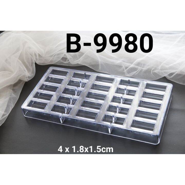 B-9980 Cetakan akrilik cetakan coklat chocolate truffle mold | Lazada ...
