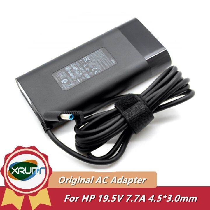 Genuine 19.5V 7.7A 150W TPN-CA11 TPN-DA09 AC Power Adapter For HP ZBOOK 15 G3 G4 Laptop Charger ...