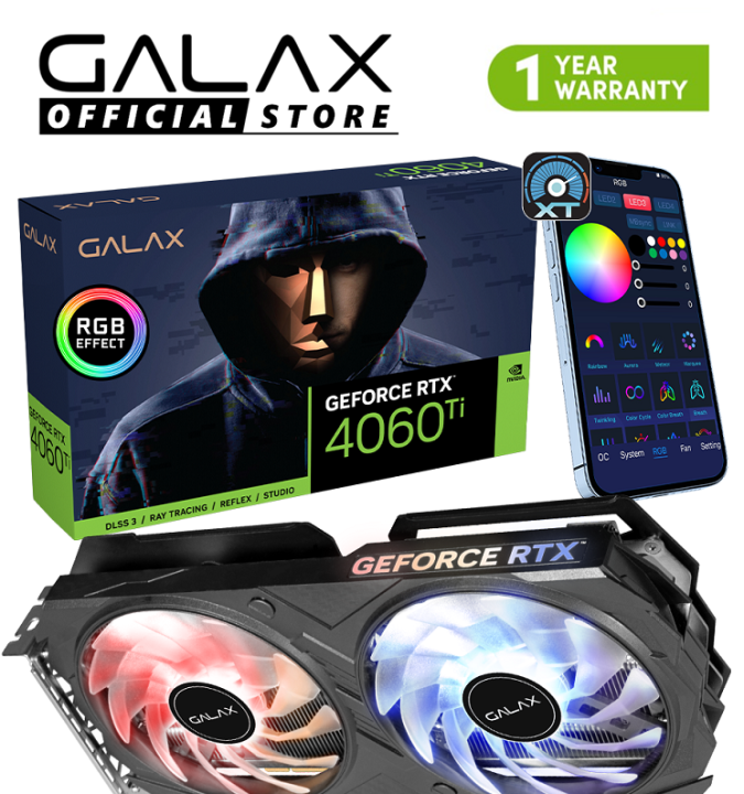 GALAX SONAR-04 GAMING GEAR HEADSET YOURS for GeForce RTX™ 4060 Ti 8GB ...