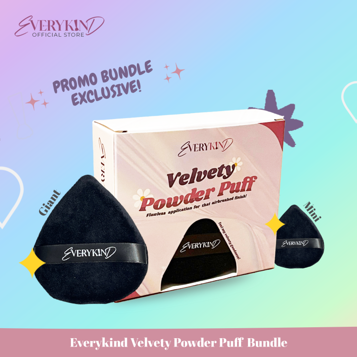 Everykind Velvety Powder Puff - Sizes: Giant, Mini | Lazada PH