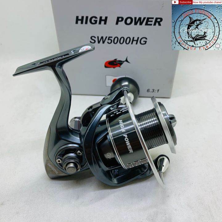 G tech High power sw 5000 hg REEL TERBAIK HARGA BERSAHABAT | Lazada Indonesia
