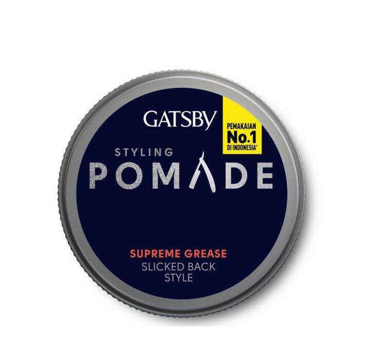 (80gr) Gatsby Slicked Back Style Styling Pomade - Supreme Grease ...