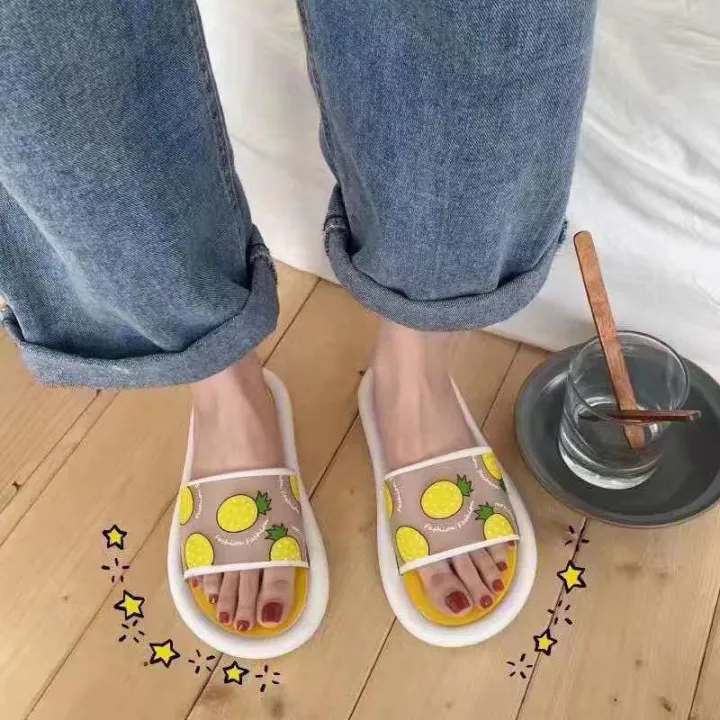 FRUIT DESIGN SLIP-ON HOUSE SLIPPER FOR WOMEN 38-39 | Lazada PH