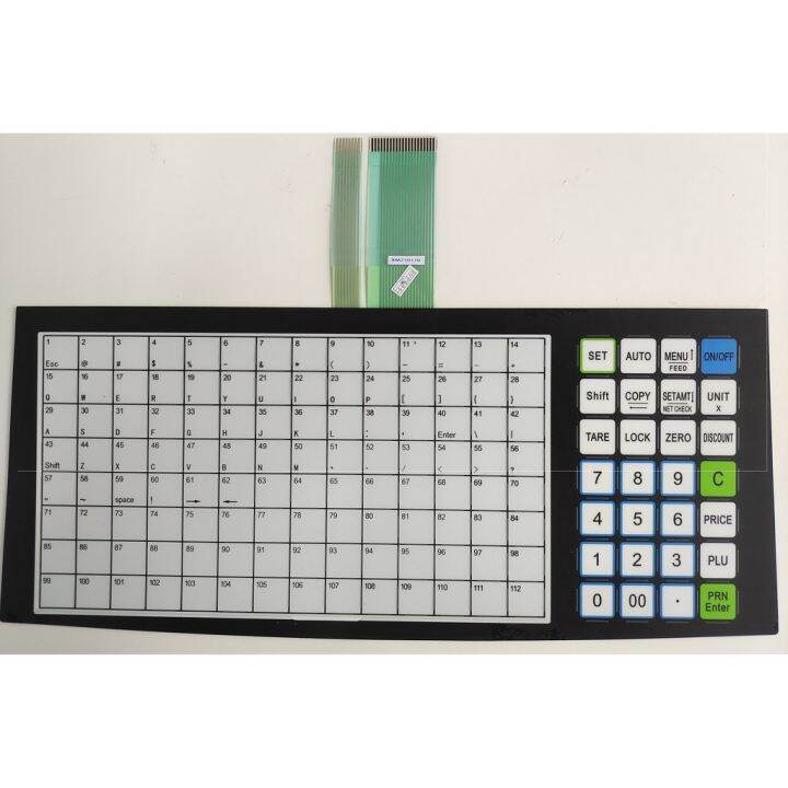 RONGTA RLS1000/1100 WEIGHING SCALE MYLAR KEYPAD ORIGINAL | Lazada