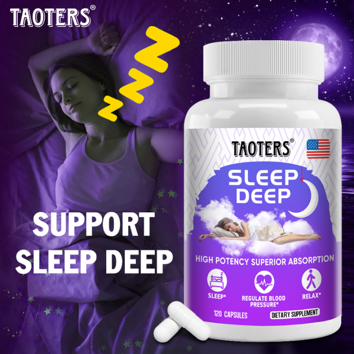 Sleep Supplement - Fall asleep easily - Promote healthy sleep - Release ...
