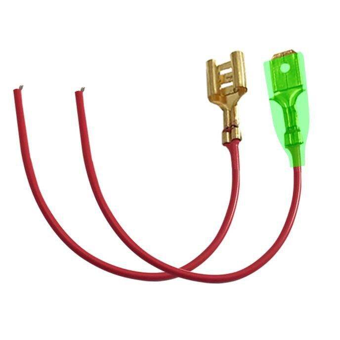 SPADE TERMINAL PIN WITH WIRE WITH PROTECTOR MALE AND FEMALE (PER SET ...