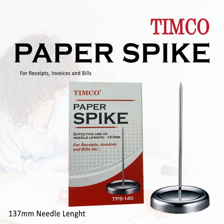 Paper Spike Metal File Receipts Bills Invoices Paper Spear Paper Fork ...