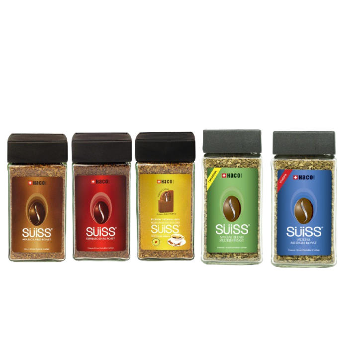 (Switzerland) Haco Suiss Freeze Dried Soluble Coffee (100g) | Lazada