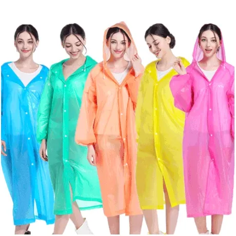 Wbh(ELLA SHOP) Adult Environmental Thickened Eva Eco-tourism Raincoats ...