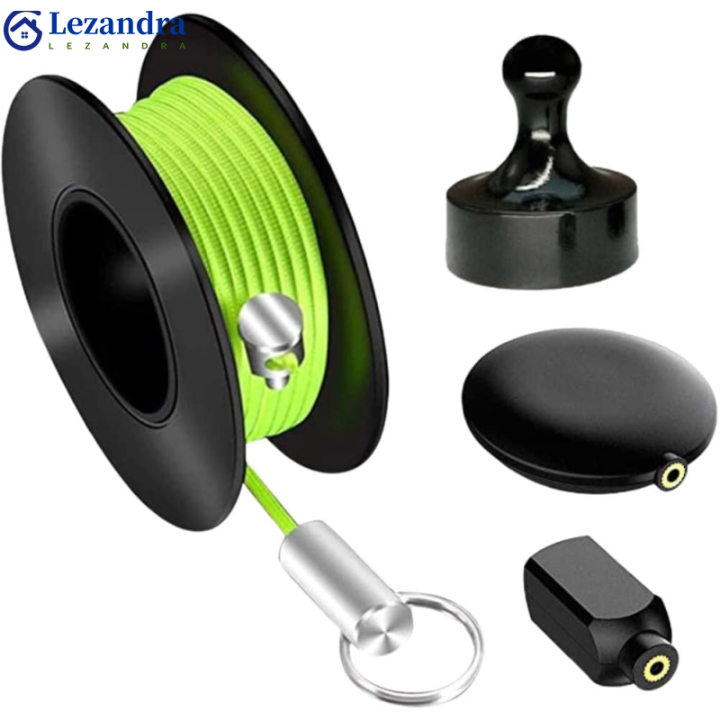 Lezandra【ready stock】Magnetic Wire Pulling System Threader Wiremag ...