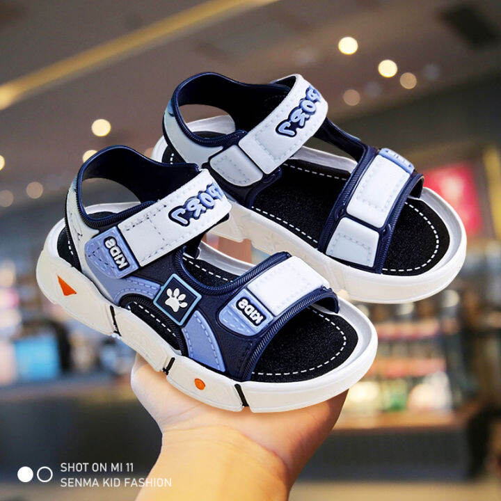 SENMA Flat Sandals For Kids Boys Korean Sandal Fashion Baby Sandals ...