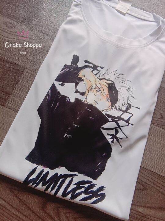 Jujutsu Kaisen Gojo Limitless Anime Tshirt | Lazada PH
