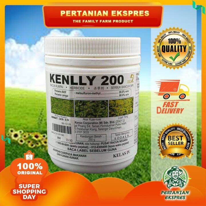 Kenlly 200 250g (Herbicide/ Racun Rumpai) | Lazada