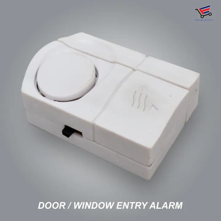 Generic Anti Thief Wireless Door and Window Entry Burglar Alarm Sensor ...