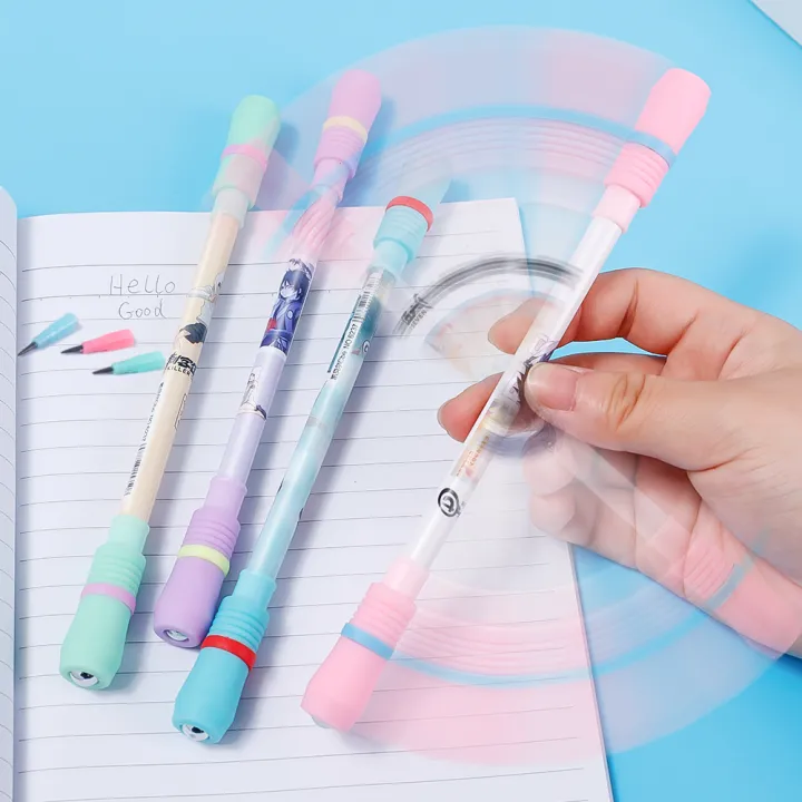 Polocat 1Pcs Spinning Pen Balance Pen Oily Pen Student's Rotating Pen ...