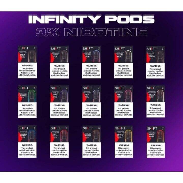 SHFT S4 INFINITY POD 3 mg | Lazada PH