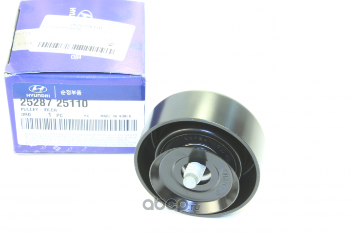 PULLEY IDLER FAN BELT (6303RWA-A) (ORIGINAL) [ 25287-25110 ] KIA FORTE ...