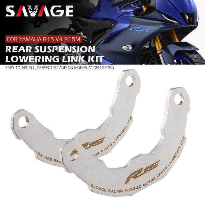 Lowering Links Kit For YAMAHA YZF R15 V4 R15M 2022 YZFR15 YZFR15M ...
