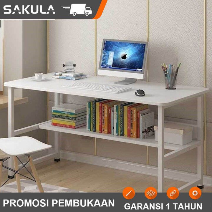 SAKULA Meja Belajar/ 120cmMeja kantor/Meja komputer/Meja Kamar Tidur ...