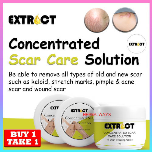 Extract Buy 1 Take 1 Concentrated Scar Care Solution Keloid, Stretch marks & Pimple & Acne Scar ...