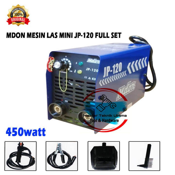 LAS 450Watt ITALY TECHNOLOGY FUJIYAMA 450W FW 120 Mesin Las Listrik Trafo Inverter MMA 120A 450 ...