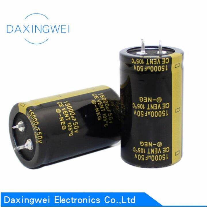 2PCS 100v 15000UF Aluminum Electrolytic Capacitor 50v 63v 80v Power ...